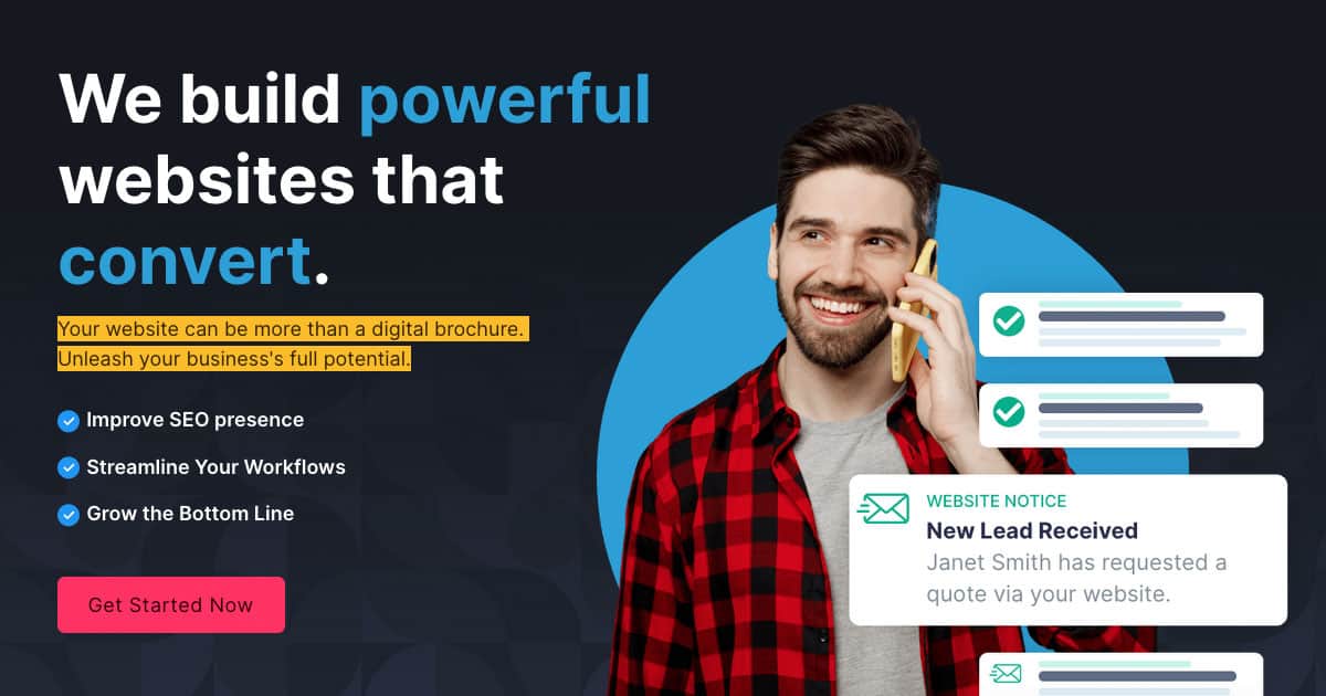 Websites designed to GROW your business